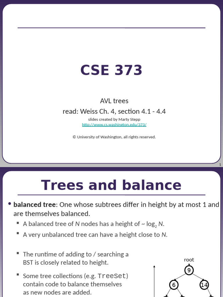 16-avl-trees (1) | PDF | Algorithms And Data Structures