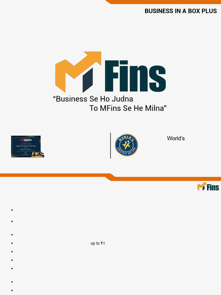 MFins Services: E-Commerce Franchise Opportunities | PDF | Home Appliance