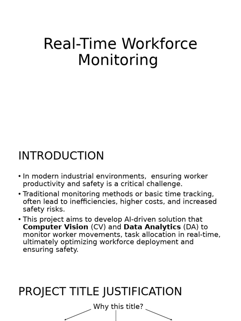 Workforce Monitoring | PDF | Safety | Analytics