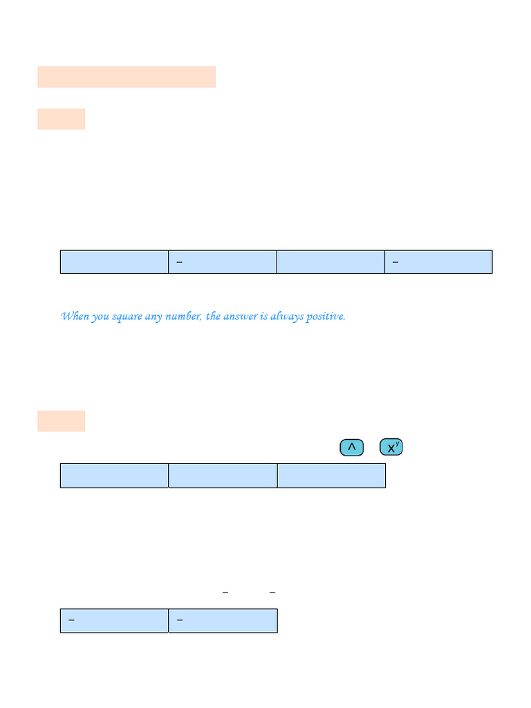 Exploring Powers of Integers | PDF