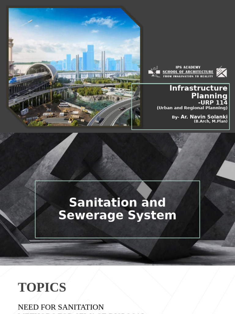 Sanitation and Sewage System Overview | PDF | Sanitary Sewer | Combined ...