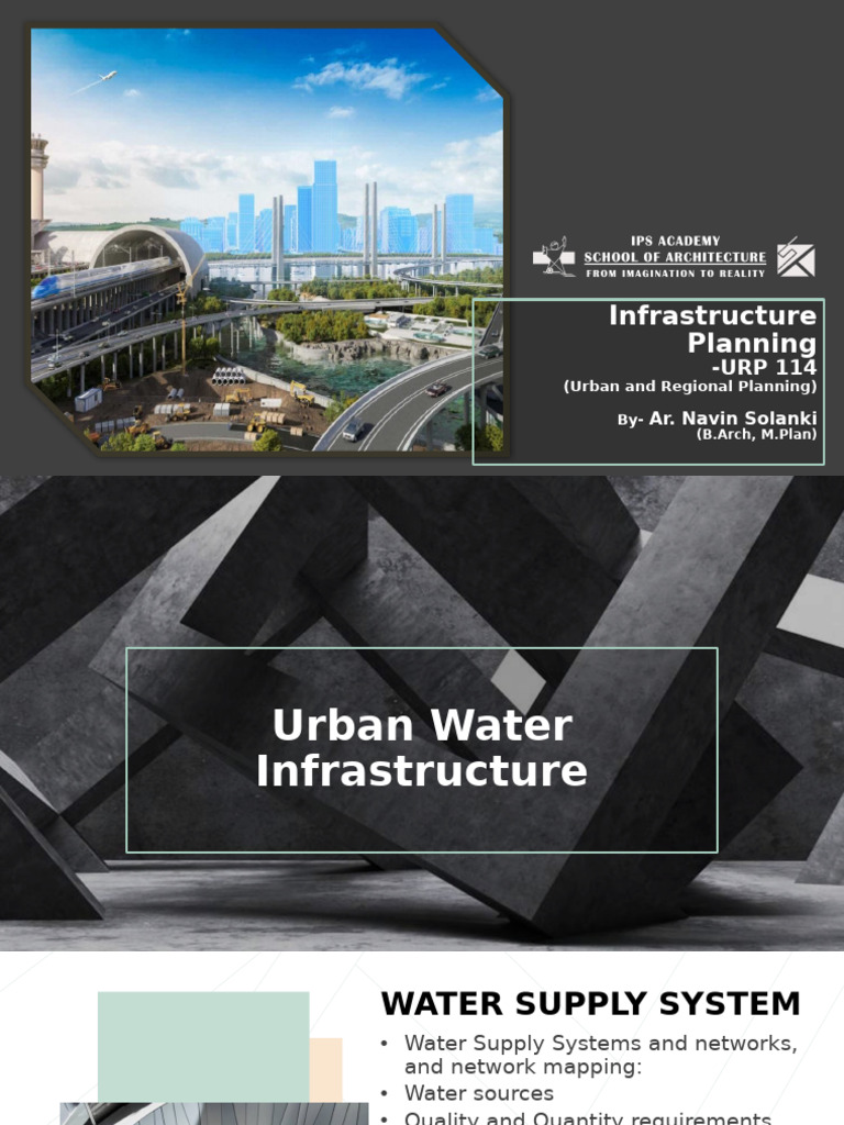 Planning Urban Water Supply Systems | PDF | Water Supply | Water