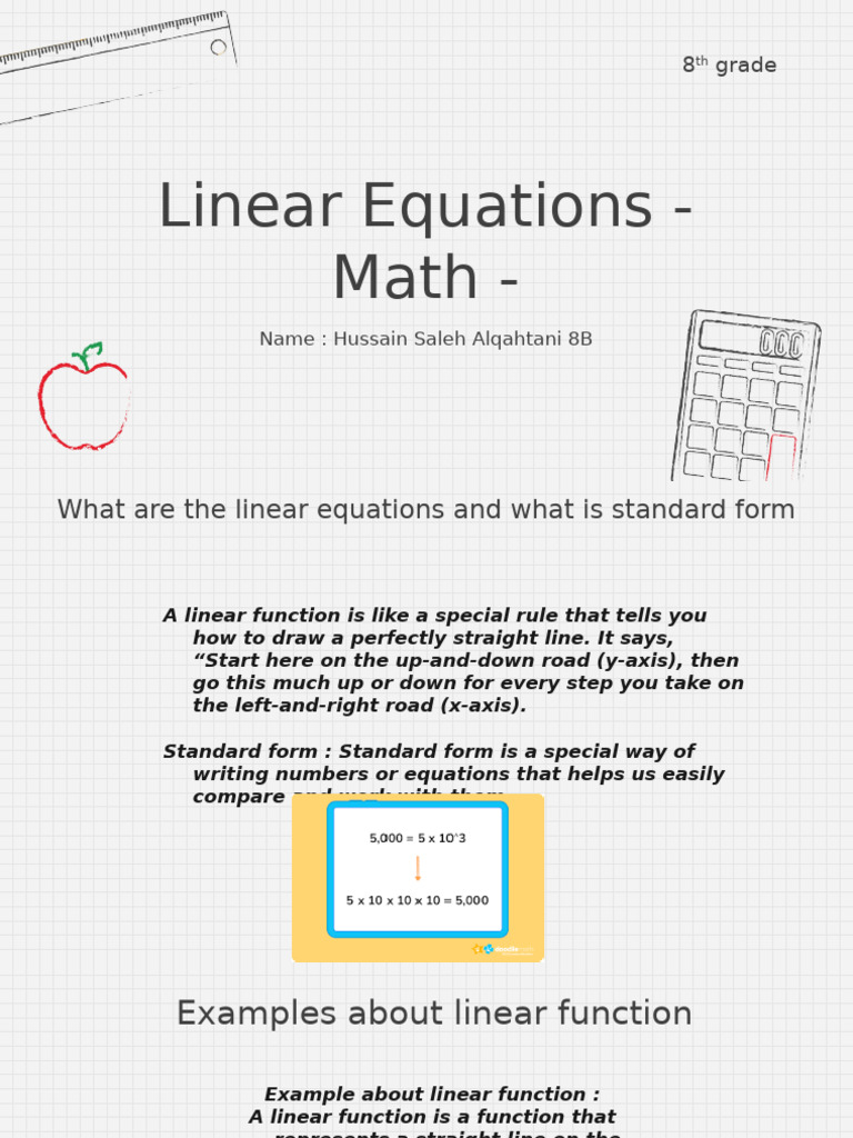 Differential Equations - Math - 12th Grade by Slidesgo | PDF | Equations | Function (Mathematics)