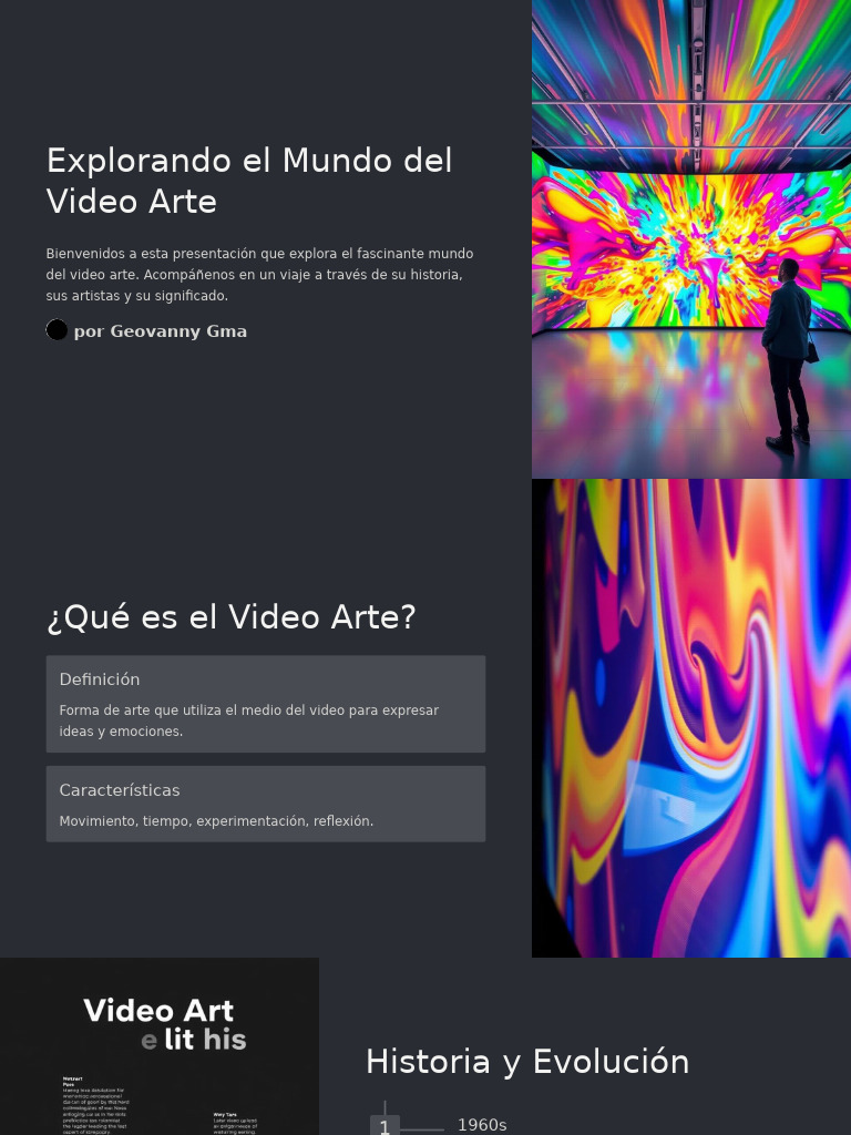 Introducción al Video Arte | PDF