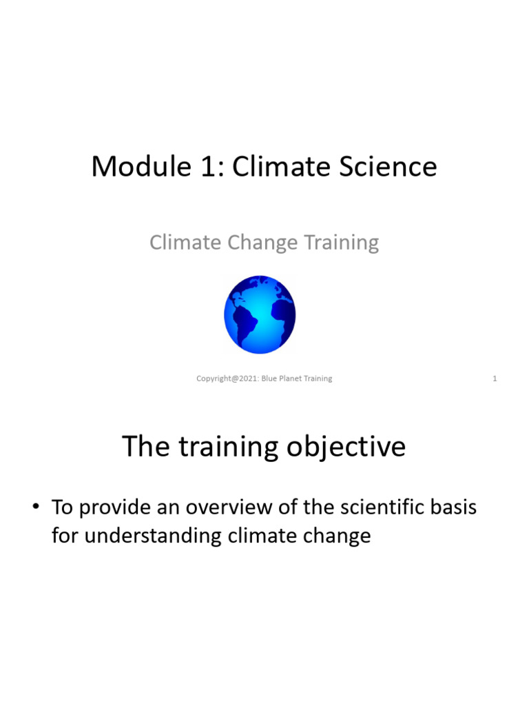 Climate Science Handout | PDF | Climate Change | Greenhouse Gas