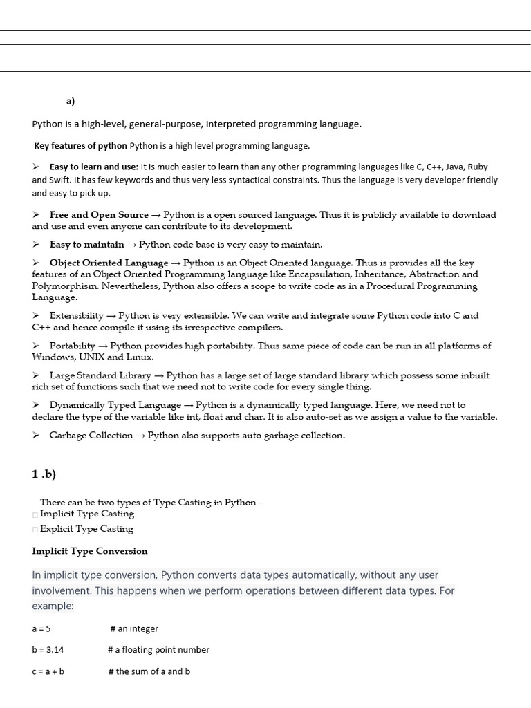 1170059794-MQP-1 Answers PYTHON | PDF | Class (Computer Programming) | Parameter (Computer ...