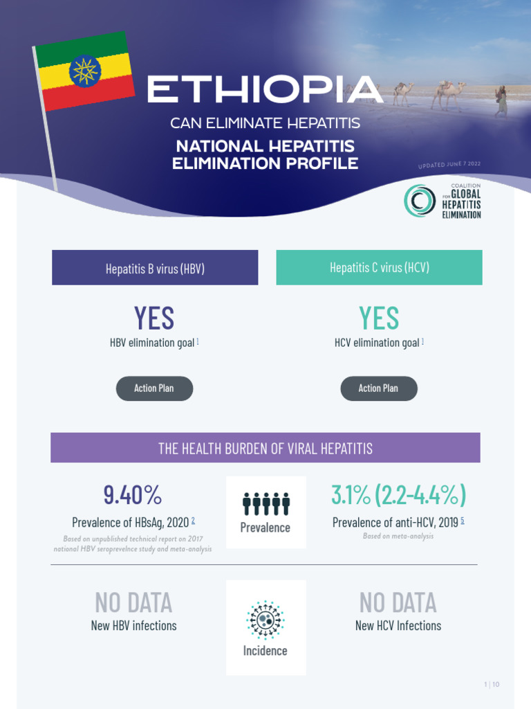 Ethiopia Hepatitis Elimination Profile | PDF | Hepatitis | Hepatitis C