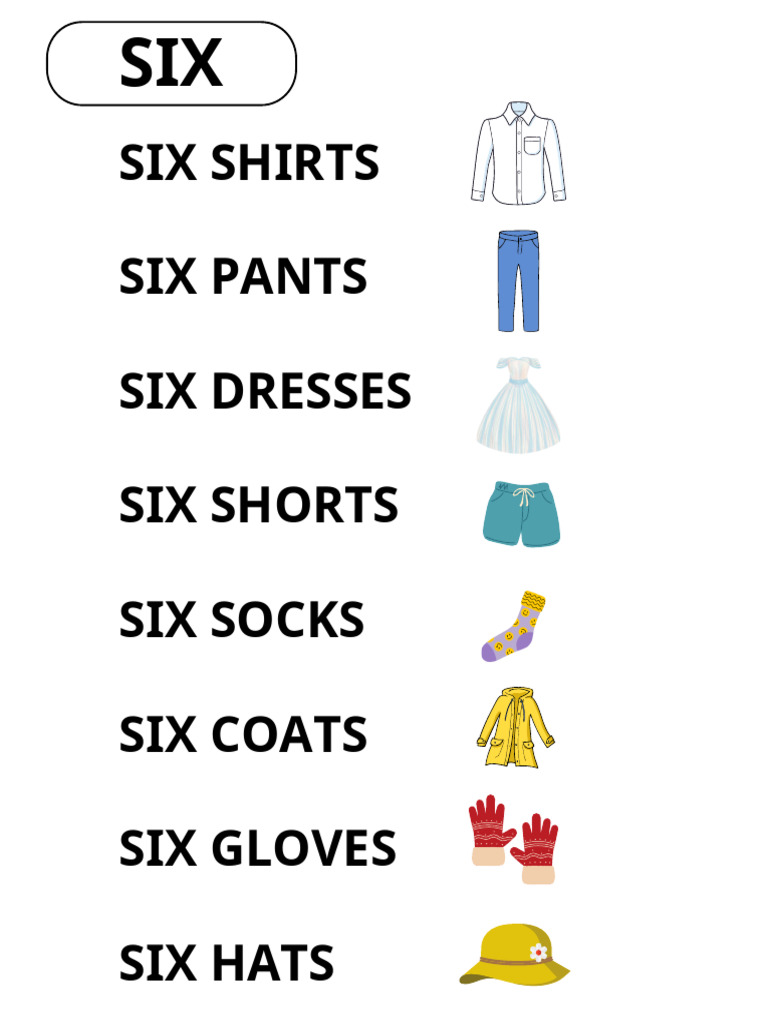 Six Clothing Items for Every Occasion | PDF