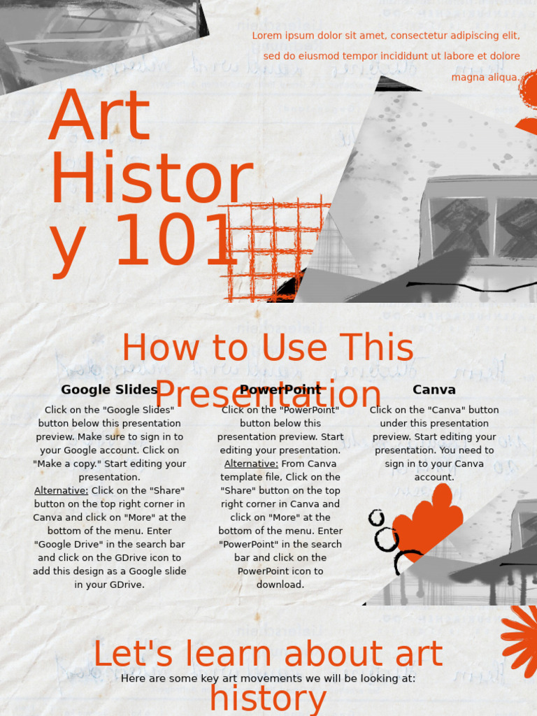 Creative Art History 101 Lesson | PDF | Impressionism | Modernism