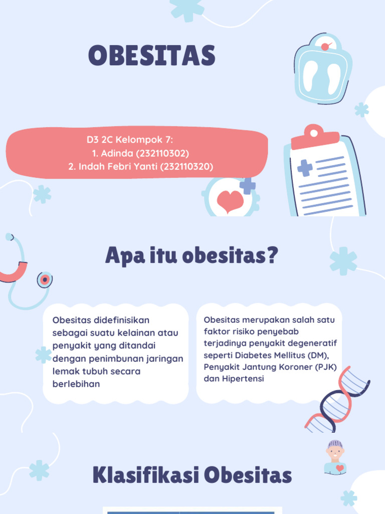 Obesitas Kel 7 D3 2C | PDF