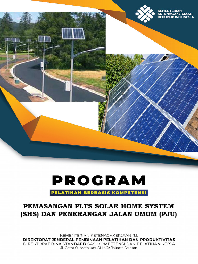Tahapan Pemasangan PLTS SHS dan PJU | PDF