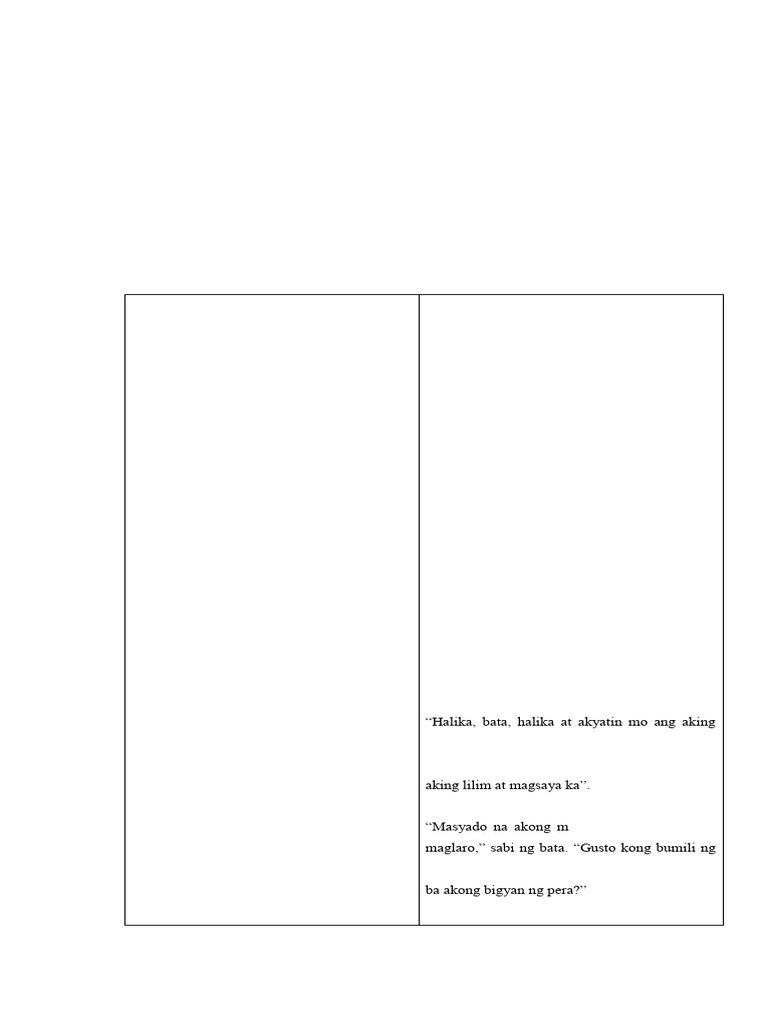 Simbajon, Manes, Tupag, Bacayo | PDF