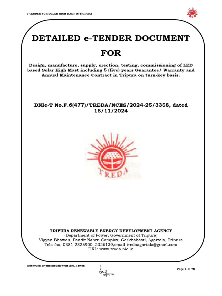 Tendernotice_2-1 | PDF | Limited Liability Partnership | Specification ...