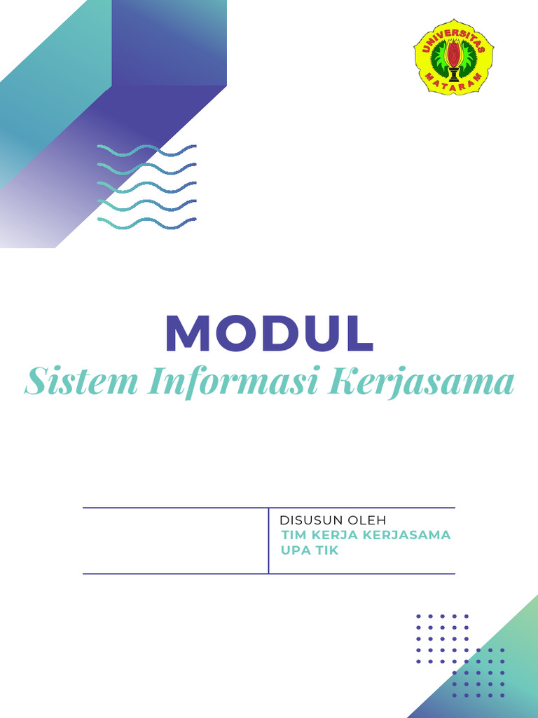 Modul Sistem Informasi Kerjasama Universitas | PDF