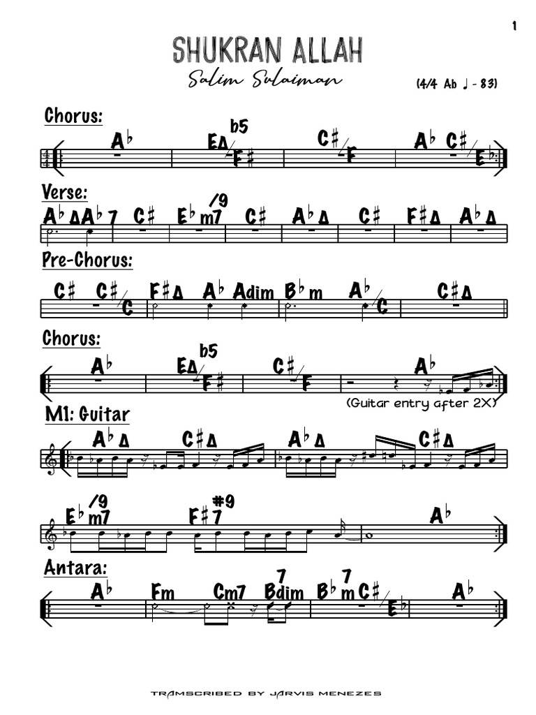 Shukran Allah | PDF