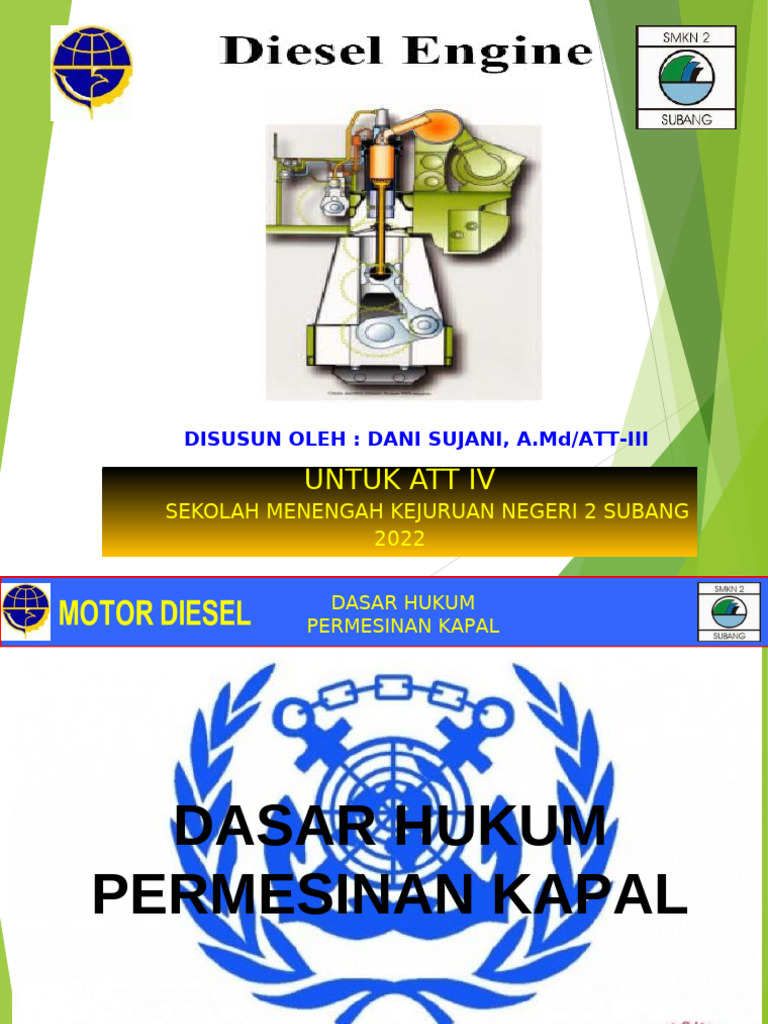 Mesin Penggerak Utama | PDF