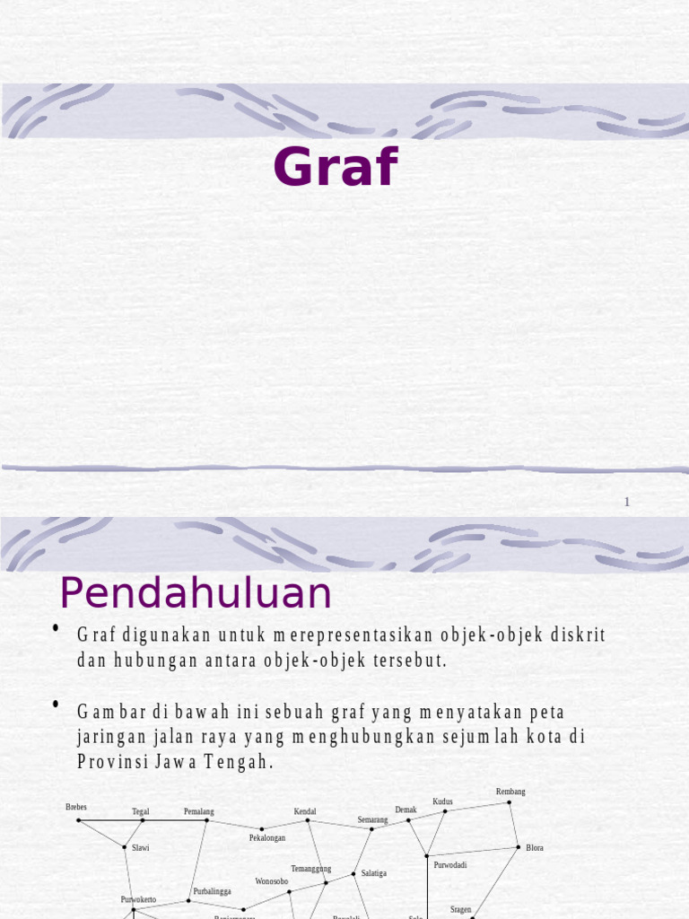 Pertemuan 1 (Teori Graf) | PDF