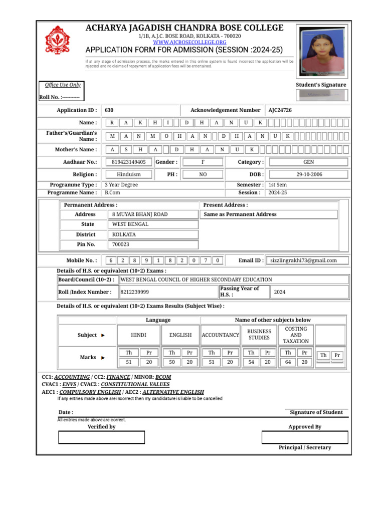 form No. 630 | PDF