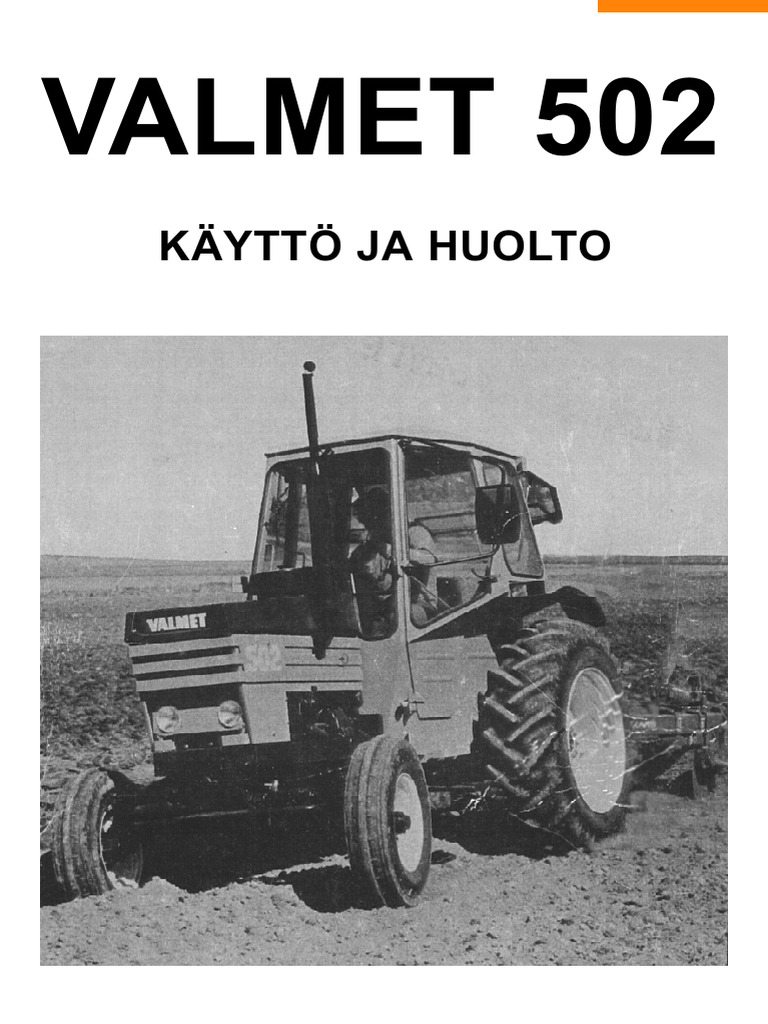 Valmet 502 Manual | PDF