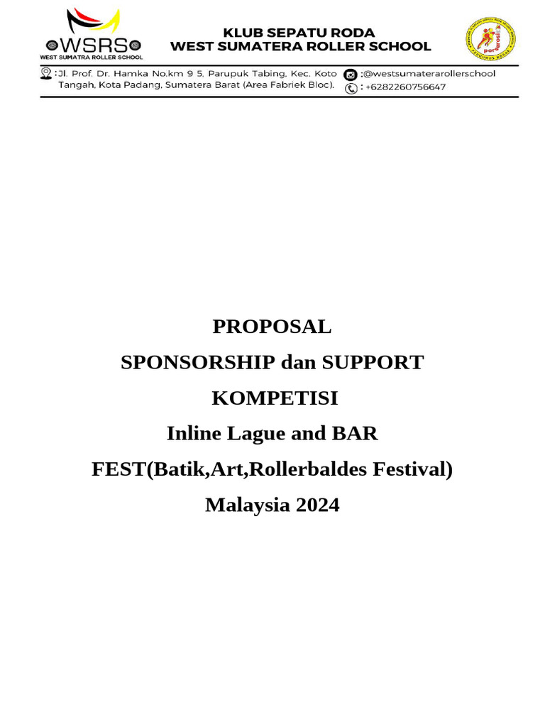 Proposal Malaysia | PDF