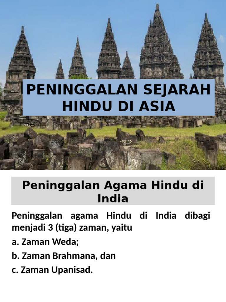 Sejarah Hindu Di Asia | PDF