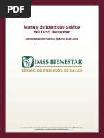 Guia Logotipo Programa IMSS-Bienestar | PDF | Modelo de color Rgb | Cian