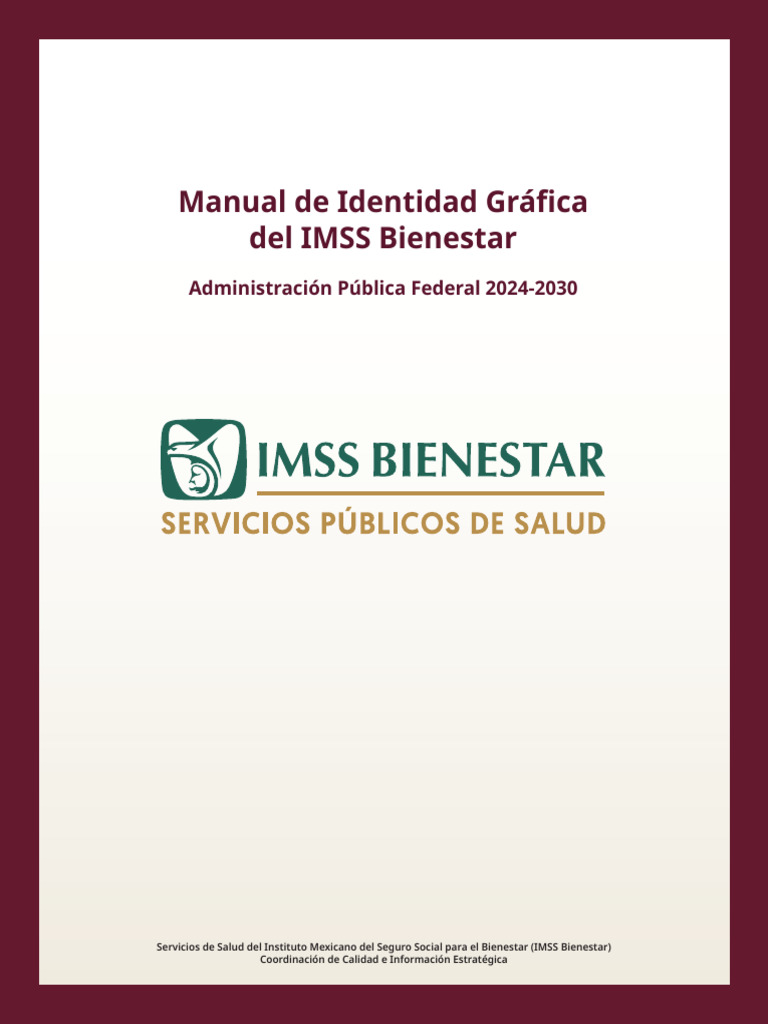 Gran Manual Imss Bienestar | PDF | Tipografía | México