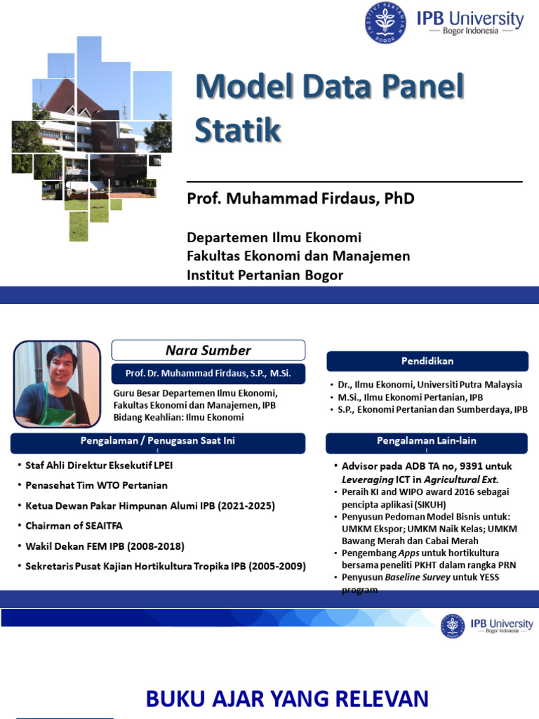 P13 - Data Panel Statik 2022 | PDF