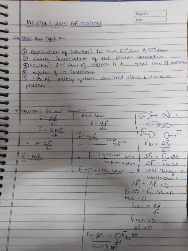 physics nlm revision-1 | PDF