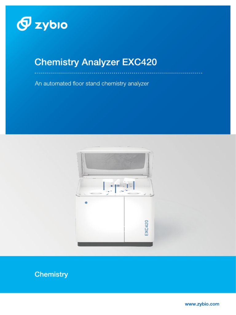 Zybio Brochure EXC420 EN | PDF