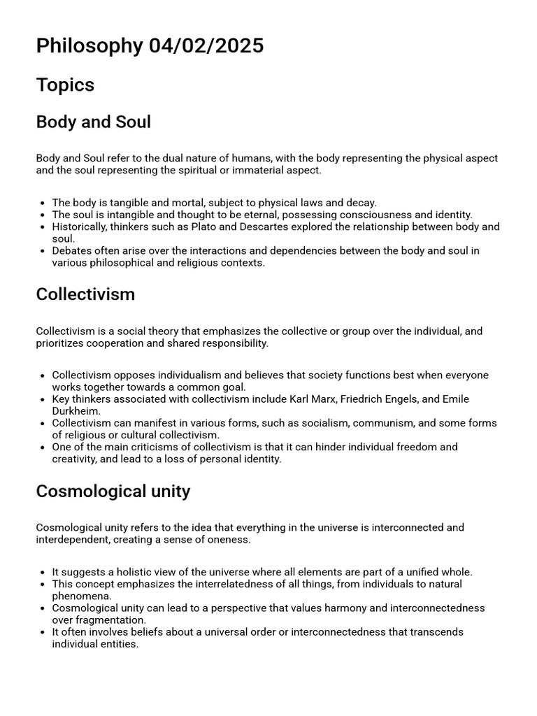 Philosophy04022025 StudyGuide | PDF | Western Philosophy | Rationalism