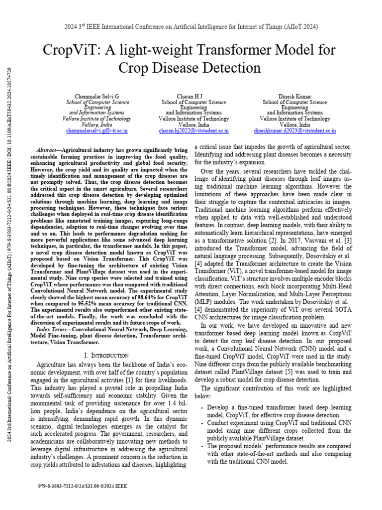CropViT_A_light-weight_Transformer_Model_for_Crop_Disease_Detection ...