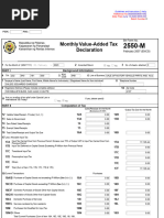 BIR FORM No. 2550-Q | PDF | Value Added Tax | Taxes