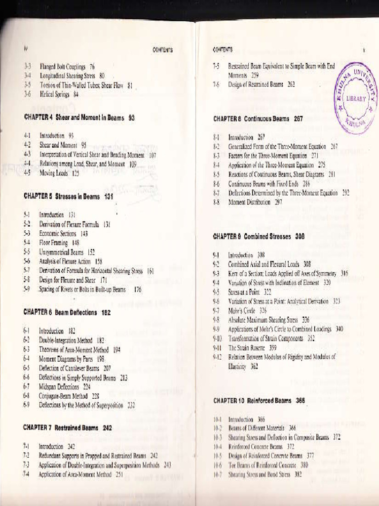 Pdfcoffee.com Strength of Materials 4th Ed Singer Pytelpdf PDF Free | PDF