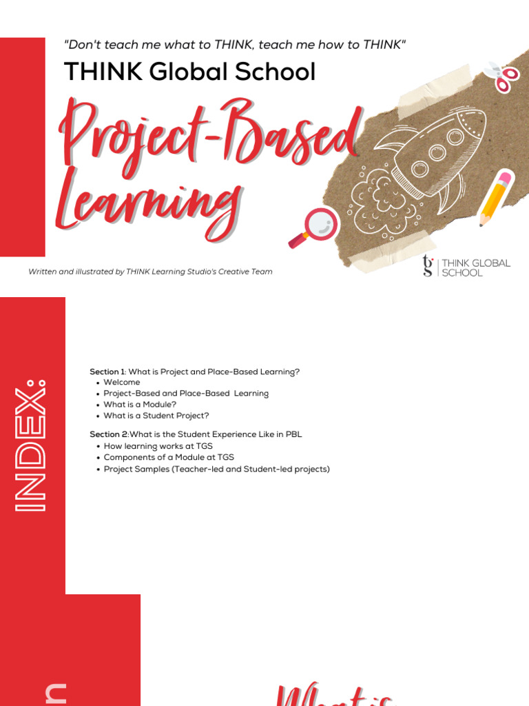 Application Booklet | PDF | Project Based Learning | Learning