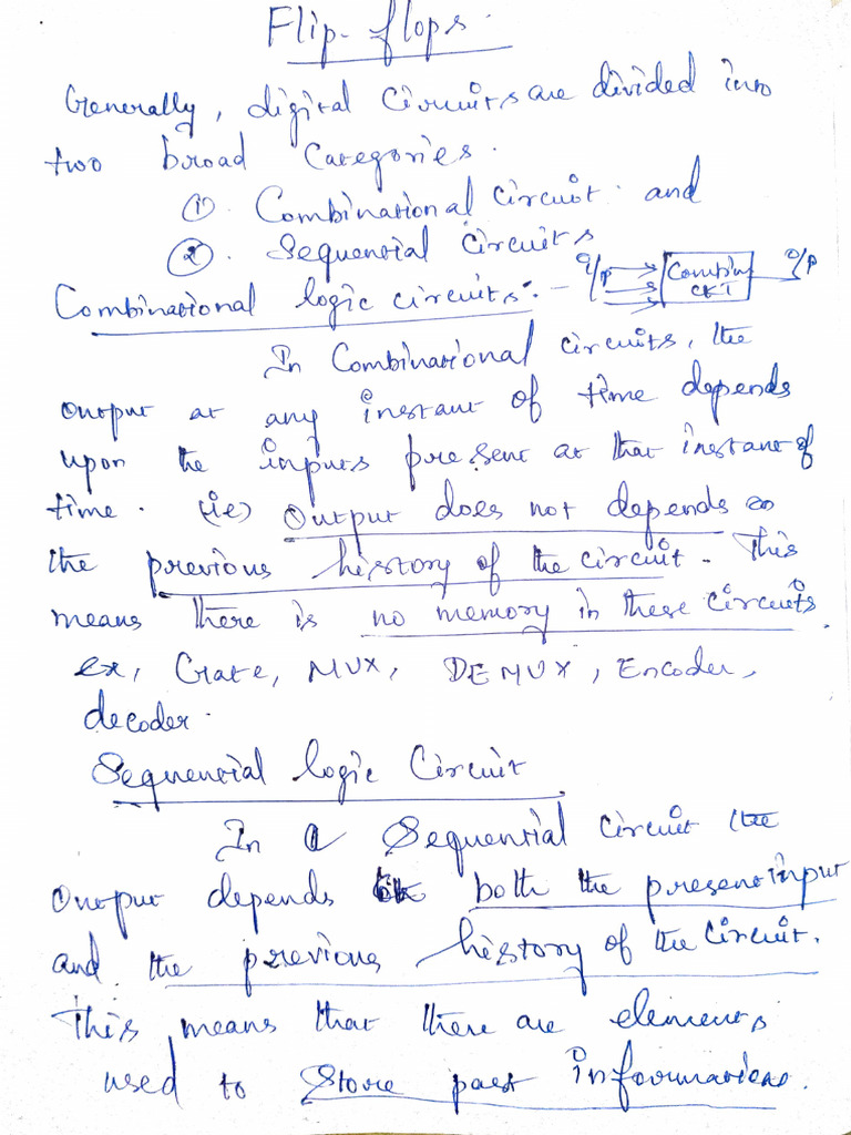 Digital Unit -3 (Flip Flop) | PDF