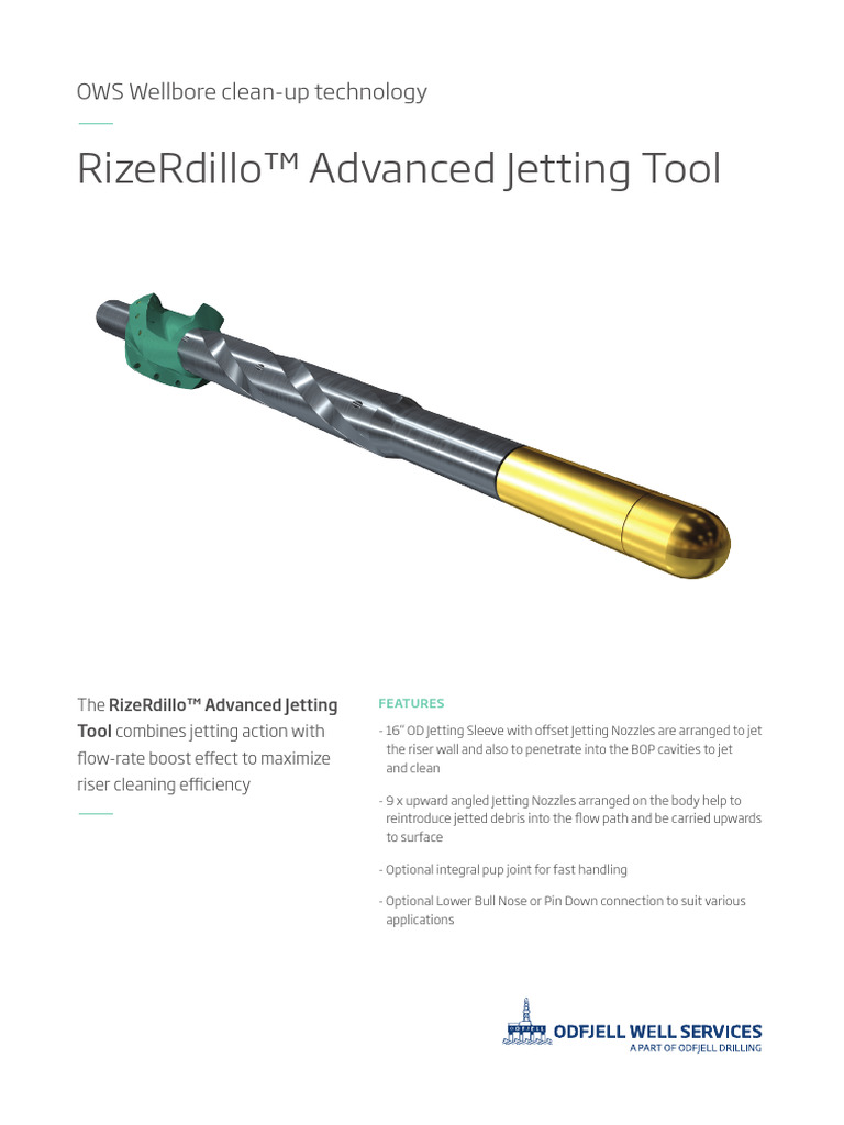 RizeRdillo Advanced Jetting Tool | PDF | Mechanical Engineering