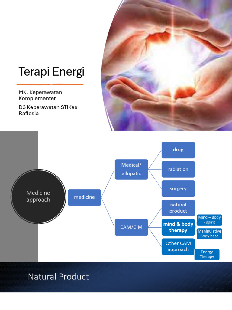 Terapi Energi dan Pendekatan CAM | PDF