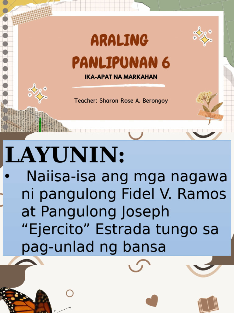 Ap Q4 Wk7-Day1 | PDF