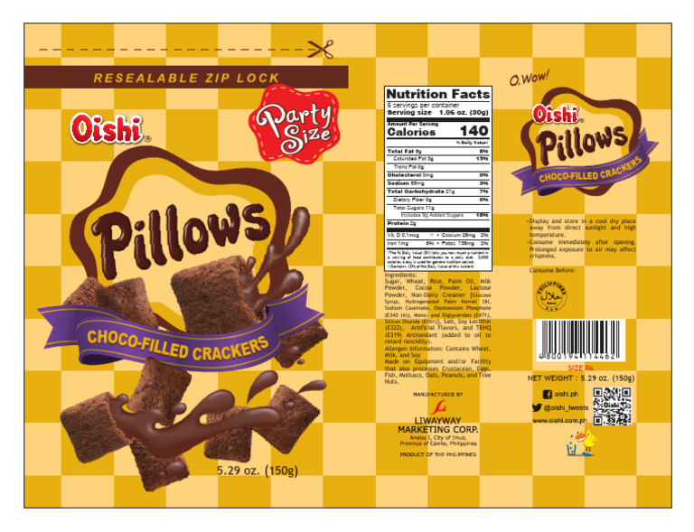 Choco Pillows PA - For US Export | PDF | Determinants Of Health ...