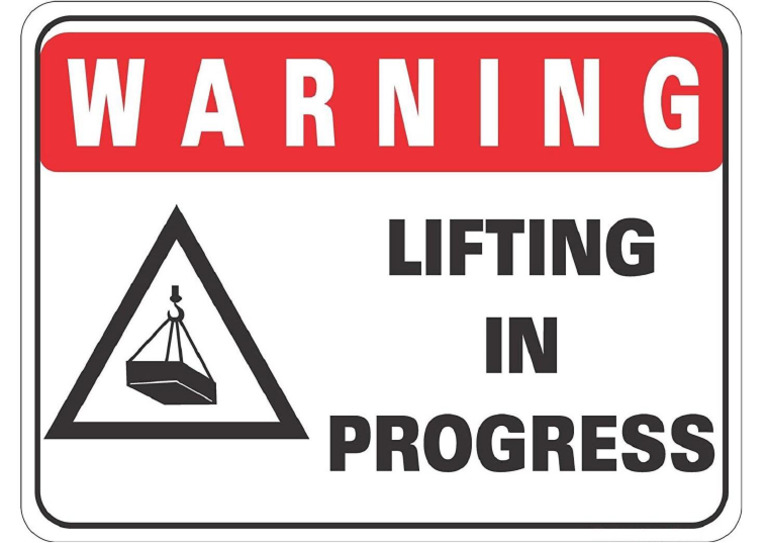 Lifting in Progress | PDF