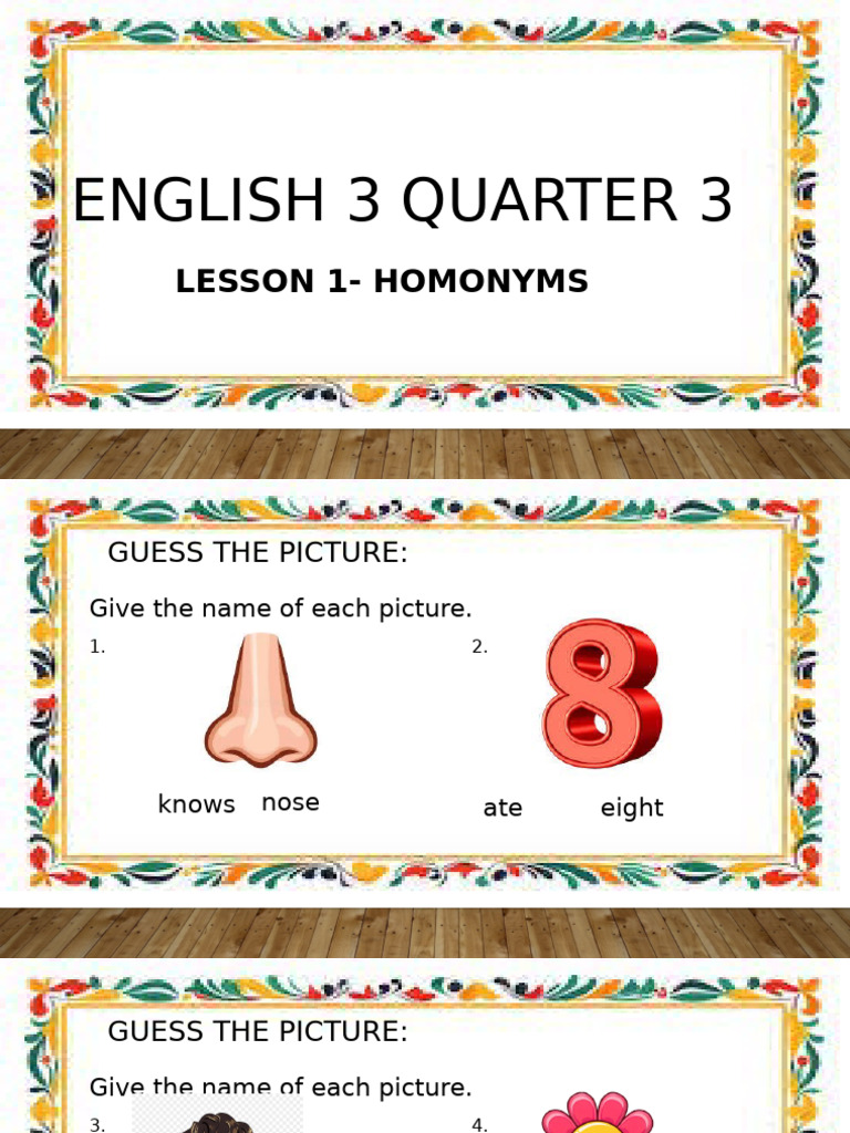 English 3 Quarter 3 | PDF
