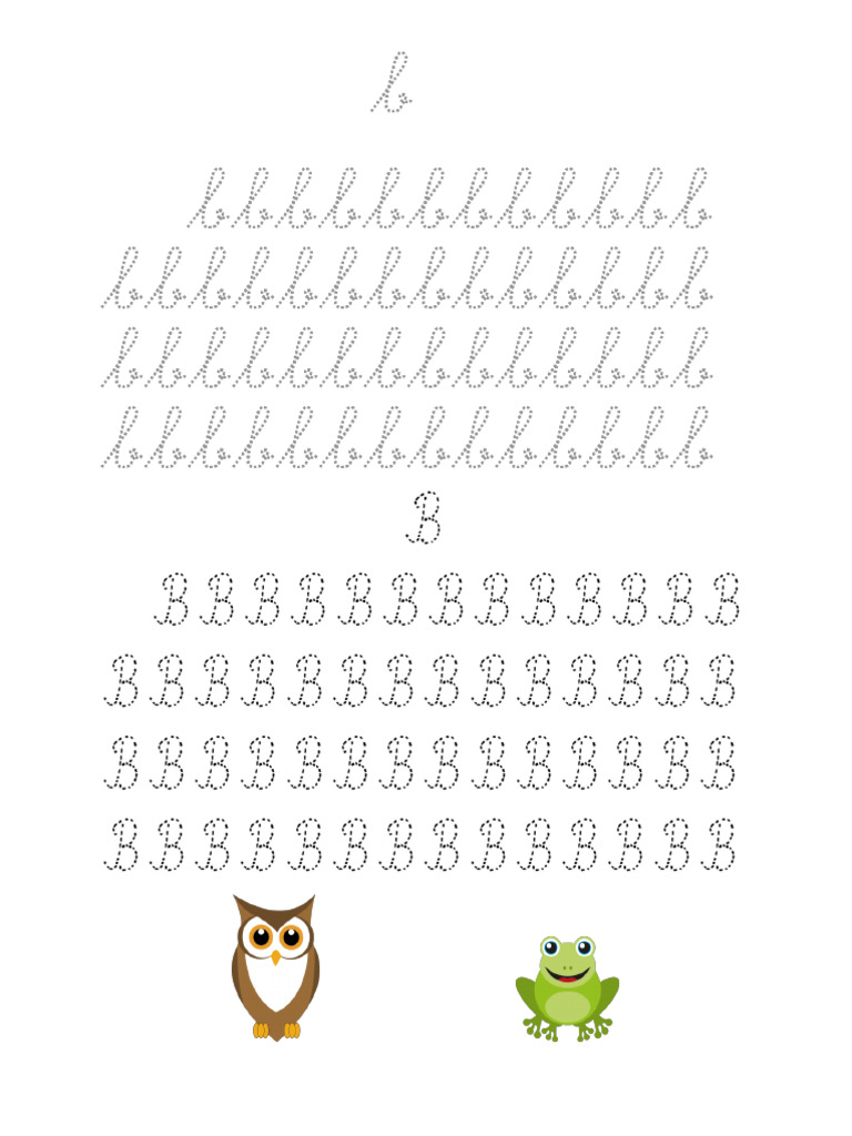 Litera B de Mana Punctata | PDF