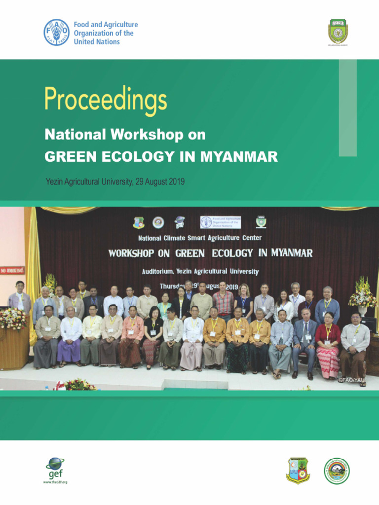 U San Thein YAU Cb4438en | PDF | Agriculture | Natural Environment