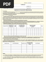 FedNet Application Form | PDF | Business | Finance & Money Management