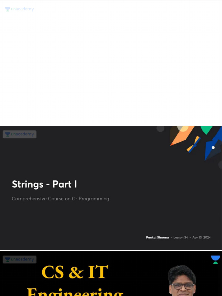 Strings Part I With Anno | PDF