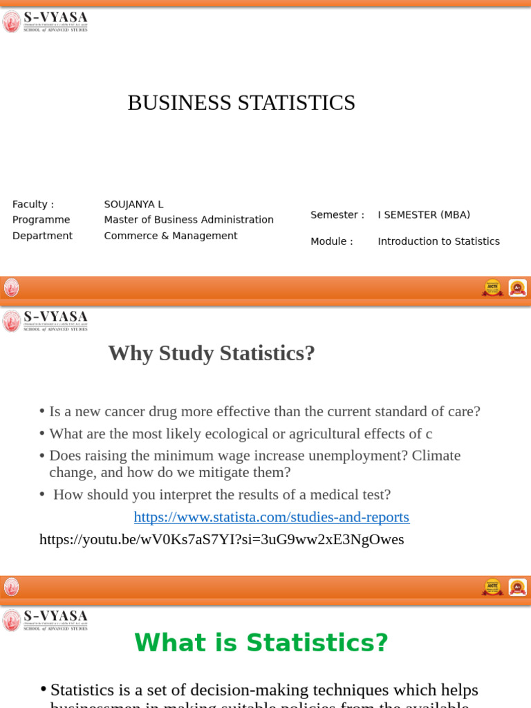 session 1 | PDF | Statistics | Scientific Method