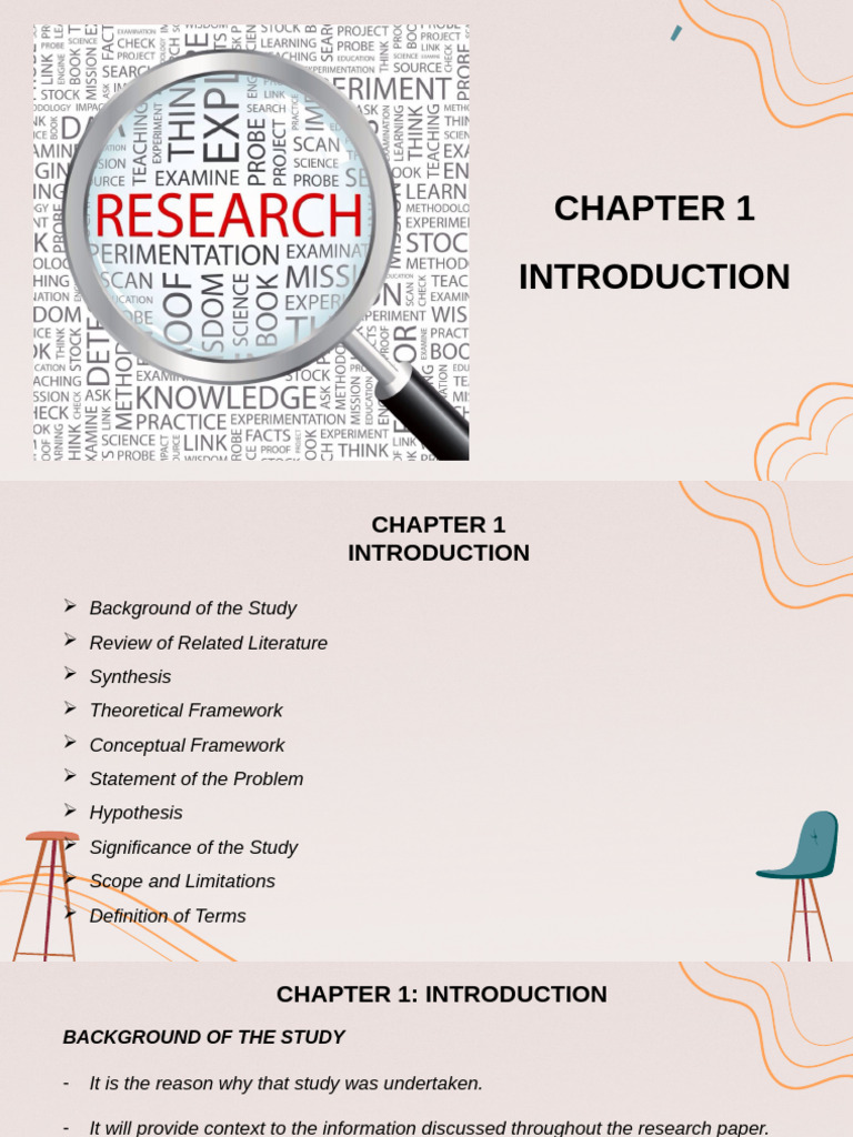 CHAPTER_INTRODUCTION_RRL_SYNTHESIS | PDF | Literature Review | Analysis