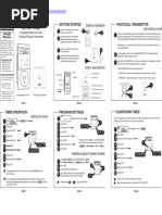 Rct100 Rt601 Manual | PDF | Electromagnetic Interference | Timer