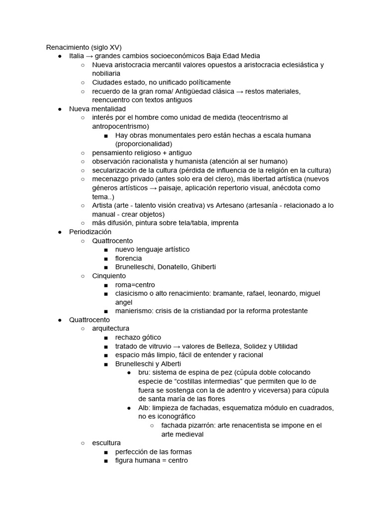 HDA | PDF | Renacimiento | Pinturas